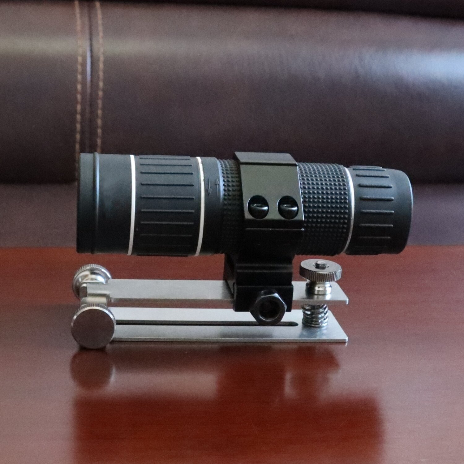 Оптический регулируемый рельс, высококачественный монокулярный 10-кратный телескоп с прицелом и крестообразным совьим рогаткой