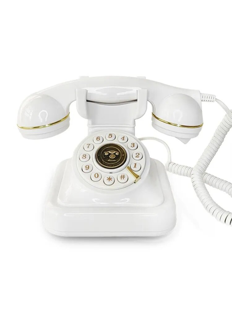 Проводной телефон в стиле ретро X7