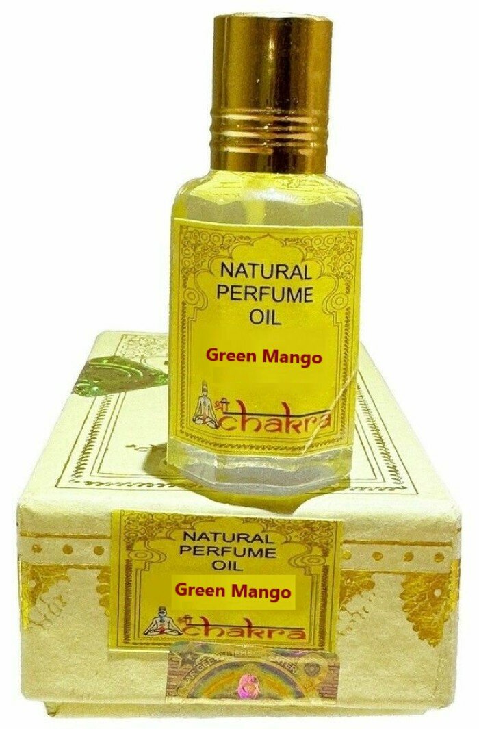 Масло эфирное Зеленое Манго, Green mango Chakra Perfume, 10 мл