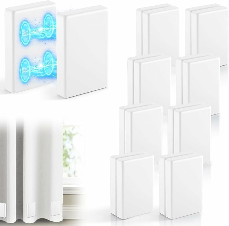 8 пар магнитных утяжелителей для штор