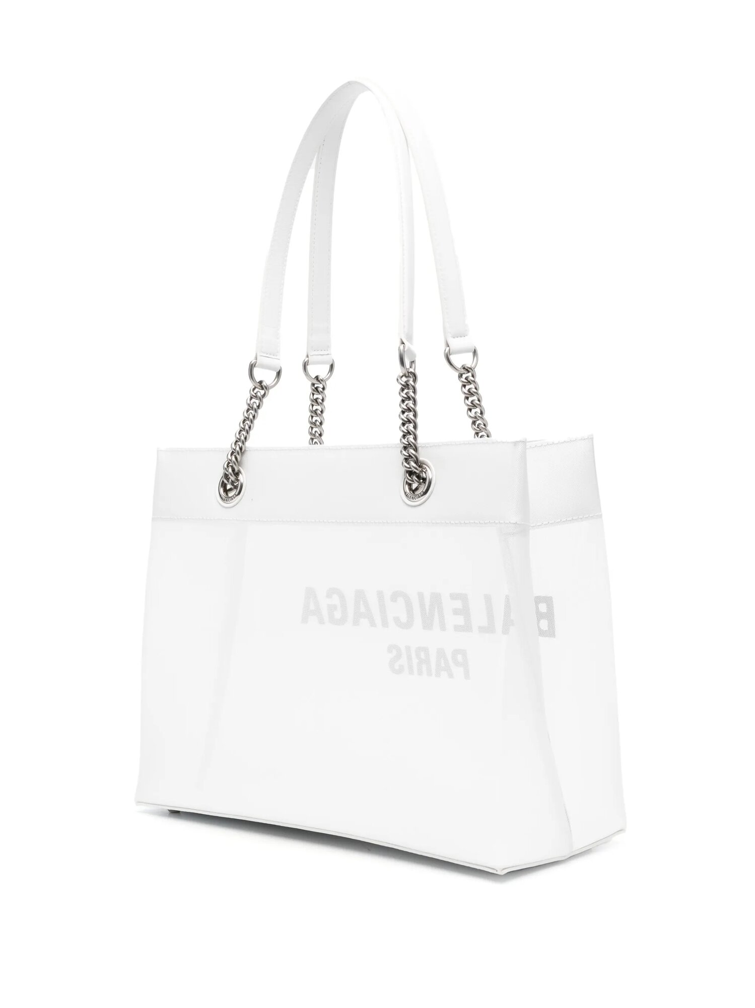Сумка BALENCIAGA, белый, — фото 1