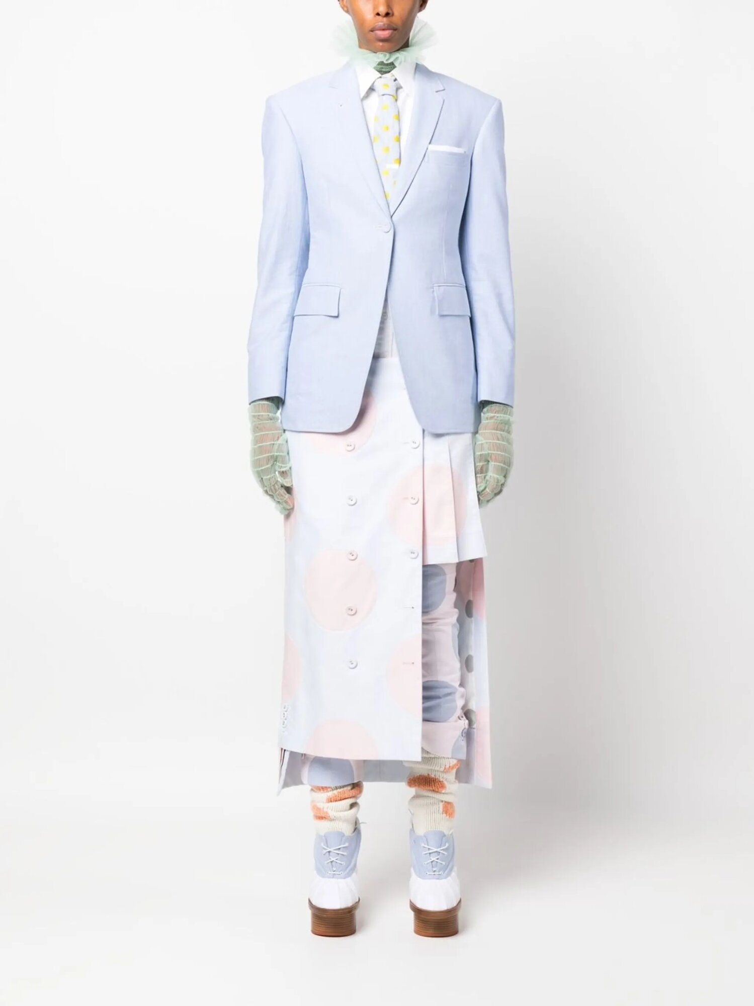Пиджак THOM BROWNE, размер 38 IT, синий — фото 1