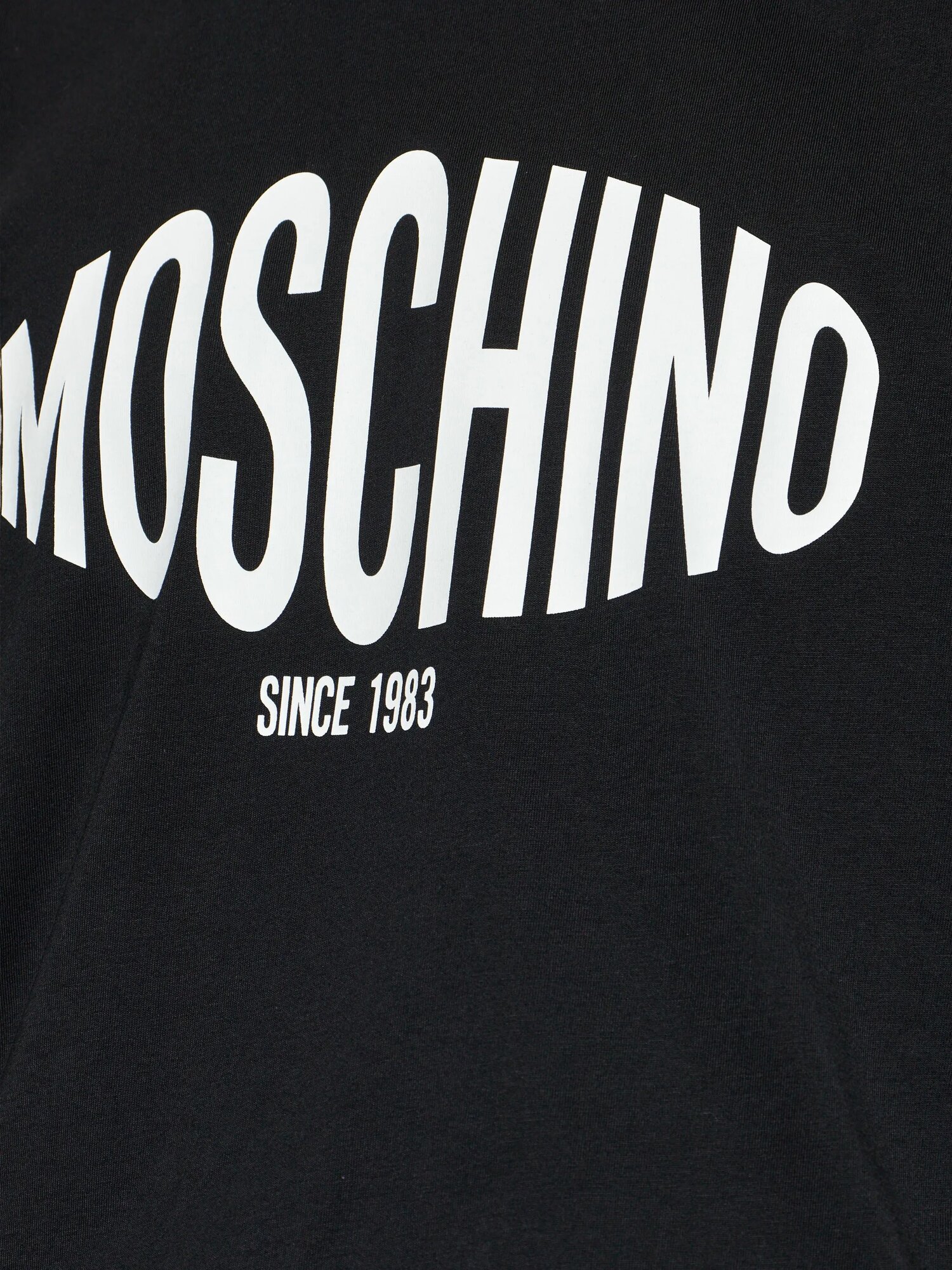 Футболка MOSCHINO, размер S, черный — фото 1
