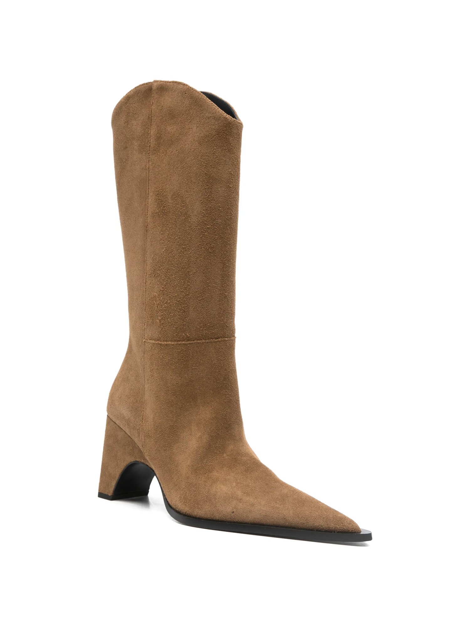 Ботинки Coperni Pointed-toe boots, размер 39, коричневый — фото 1