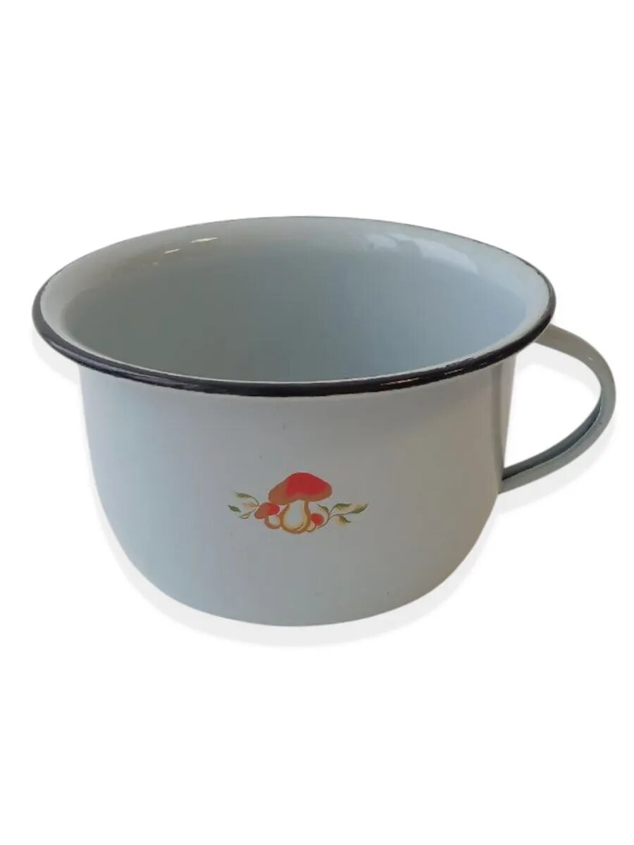 Эмалированный горшок