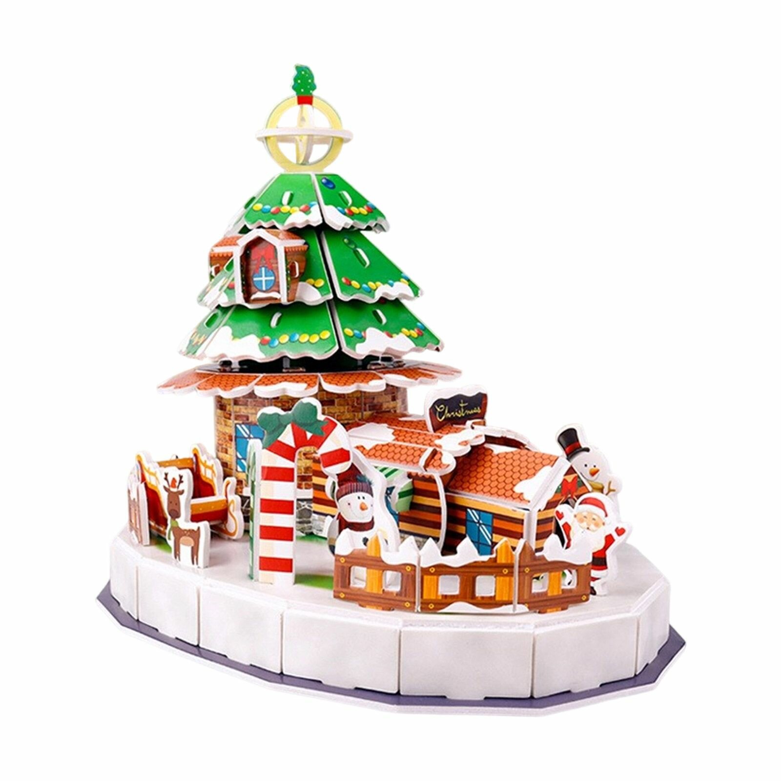 Праздничная сборная игрушка из бумаги Творческое украшение для семьи