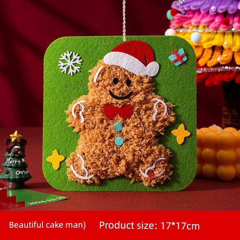 Рождественский подарок: нетканый материал для творчества, раскрашивания и рукоделия, материалы для детского творчества,