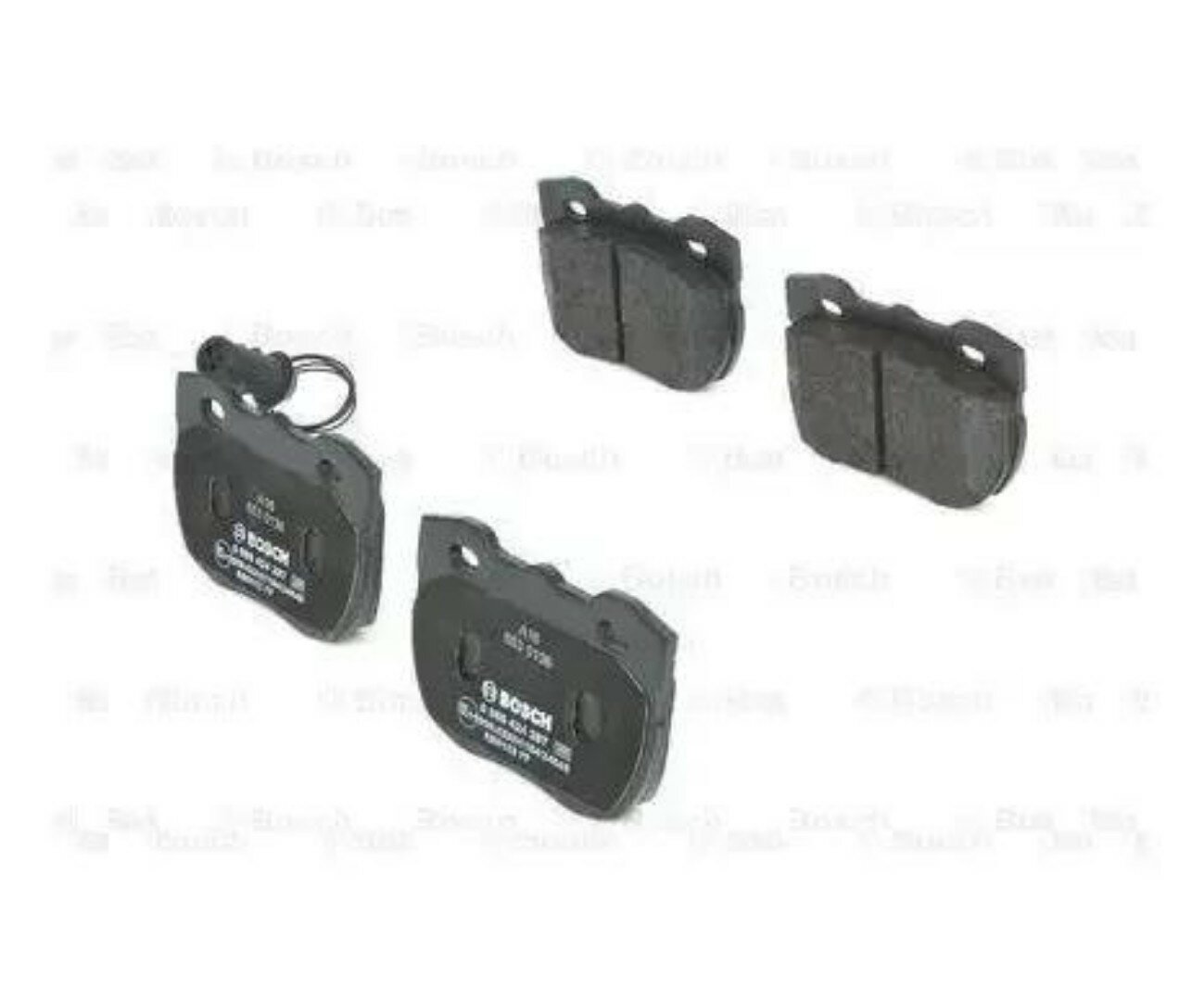 Колодки тормозные BOSCH 986424287 передние, Land Rover Defender, Discovery 98