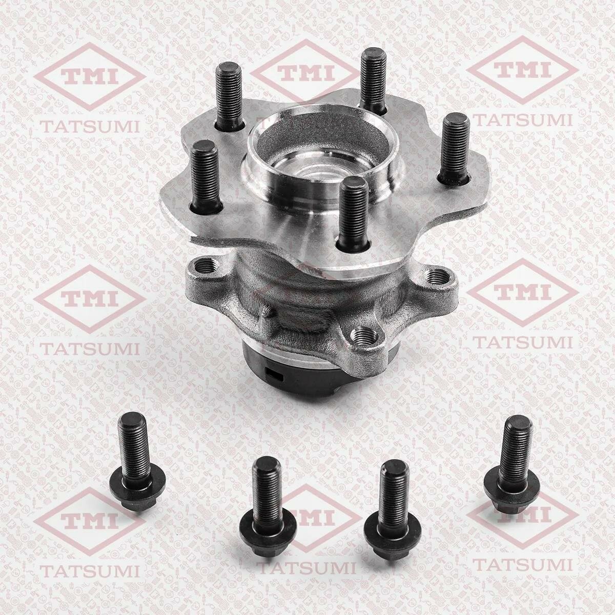Ступица TATSUMI задняя NISSAN Qashqai, X-Trail, Juke 07->, RENAULT Koleos 07-> (TDE5042)