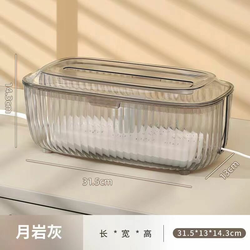 Легкий роскошный органайзер для кабелей, офисный настольный блок питания, коробка для управления кабелями, новый пластиковый органайзер для кабелей