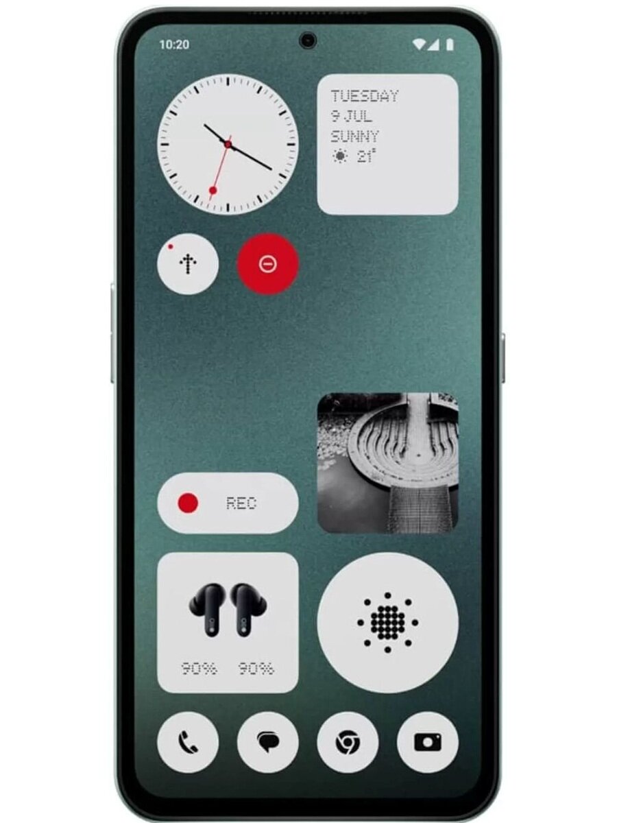 Смартфон NOTHING PHONE CMF 1 8/256GB, экран 6.67, 2400 x 1080, камера 50+2МП, Зеленый
