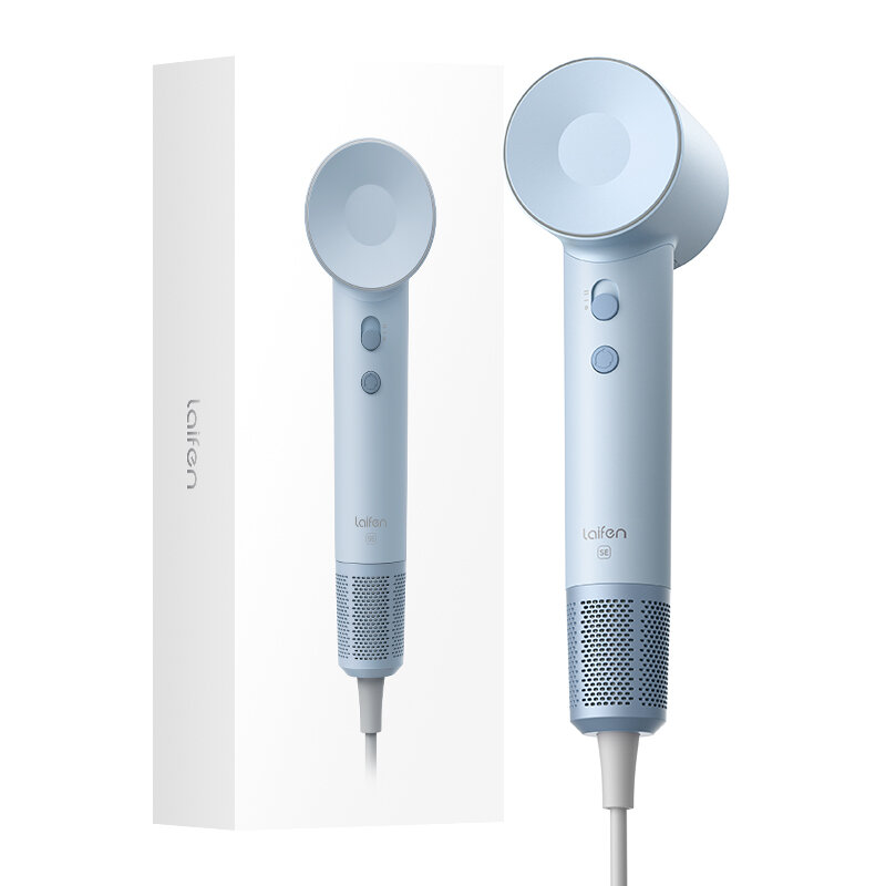 Фен унисекс Laifen SE 1500W, терморегулятор, быстрая сушка, низкий шум, мощный поток