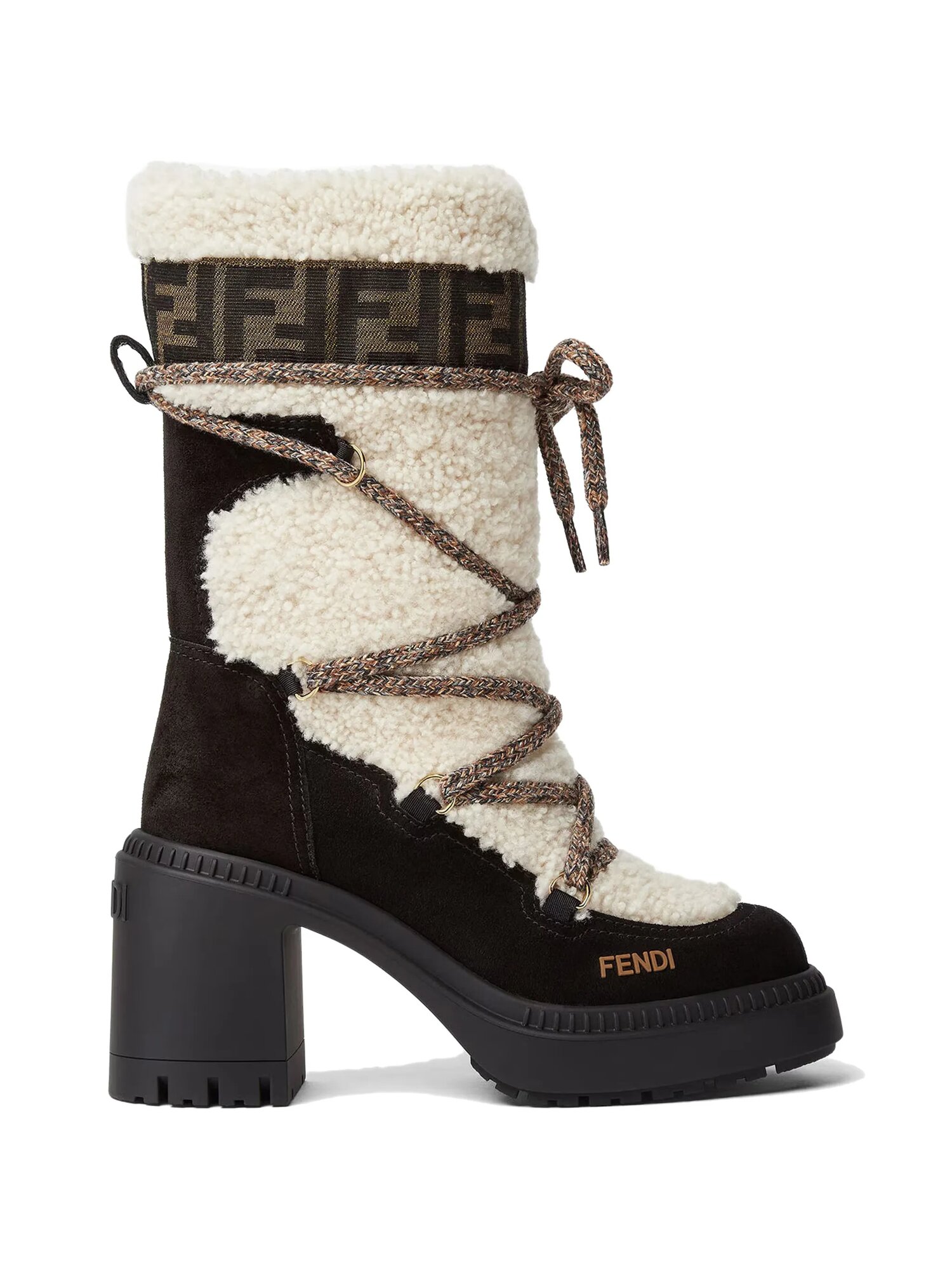 Ботинки Apres Chic logo shearling boots