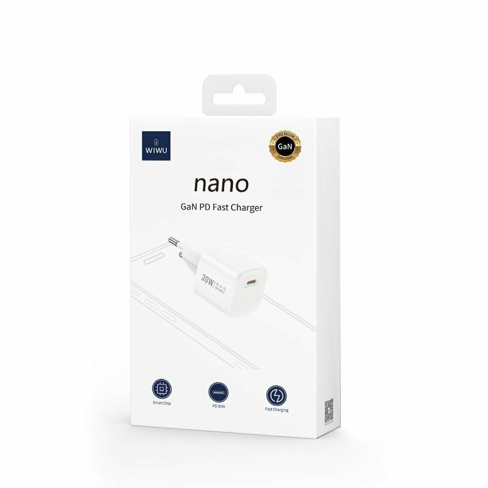 Сетевое зарядное устройство Wiwu Wi-U006