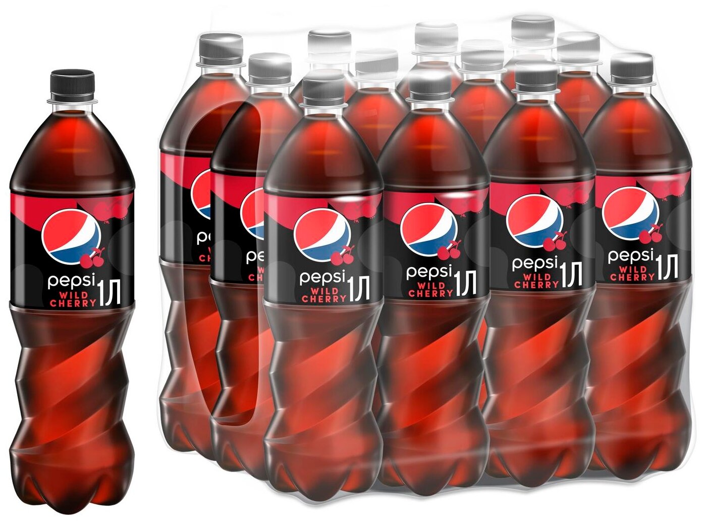 Газированный напиток Pepsi Wild Cherry — купить в интернет-магазине по ...
