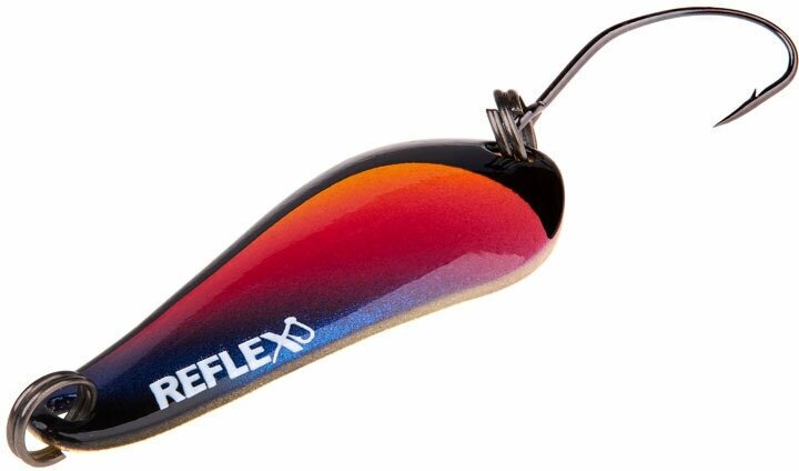 Колеблющаяся блесна / приманка для зимней рыбалки REFLEX модель CRYSTAL 3,6 г цвет R42