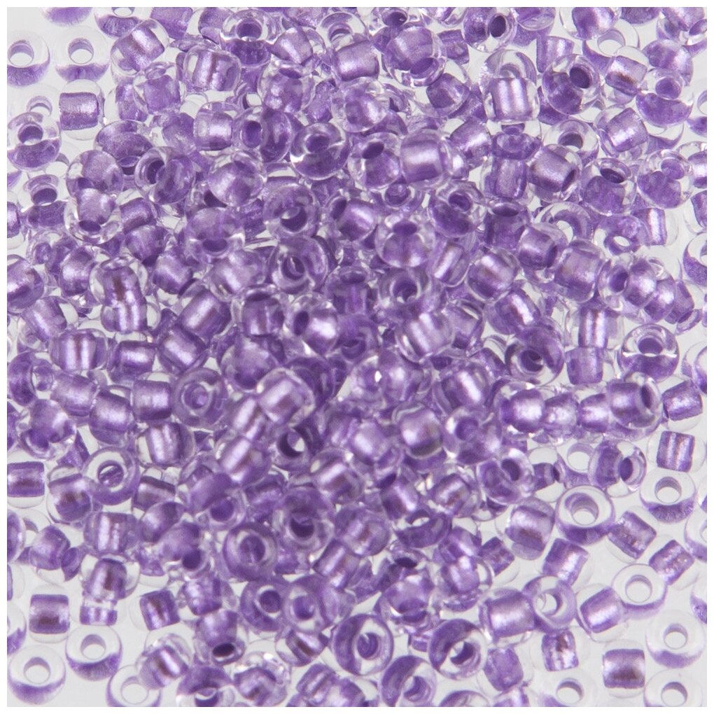 Бисер для рукоделия 50 г Чехия Gamma круглый 5 10/0 2.3 мм Е592 сиреневый (68228)
