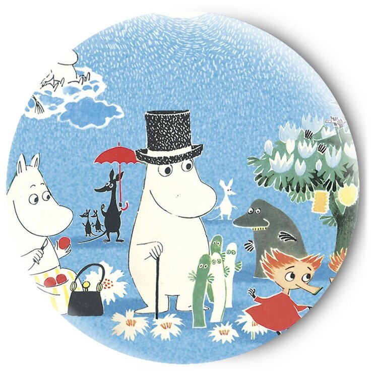 Одностороннее зеркальце TINA BOLOTINA Муми-тролли