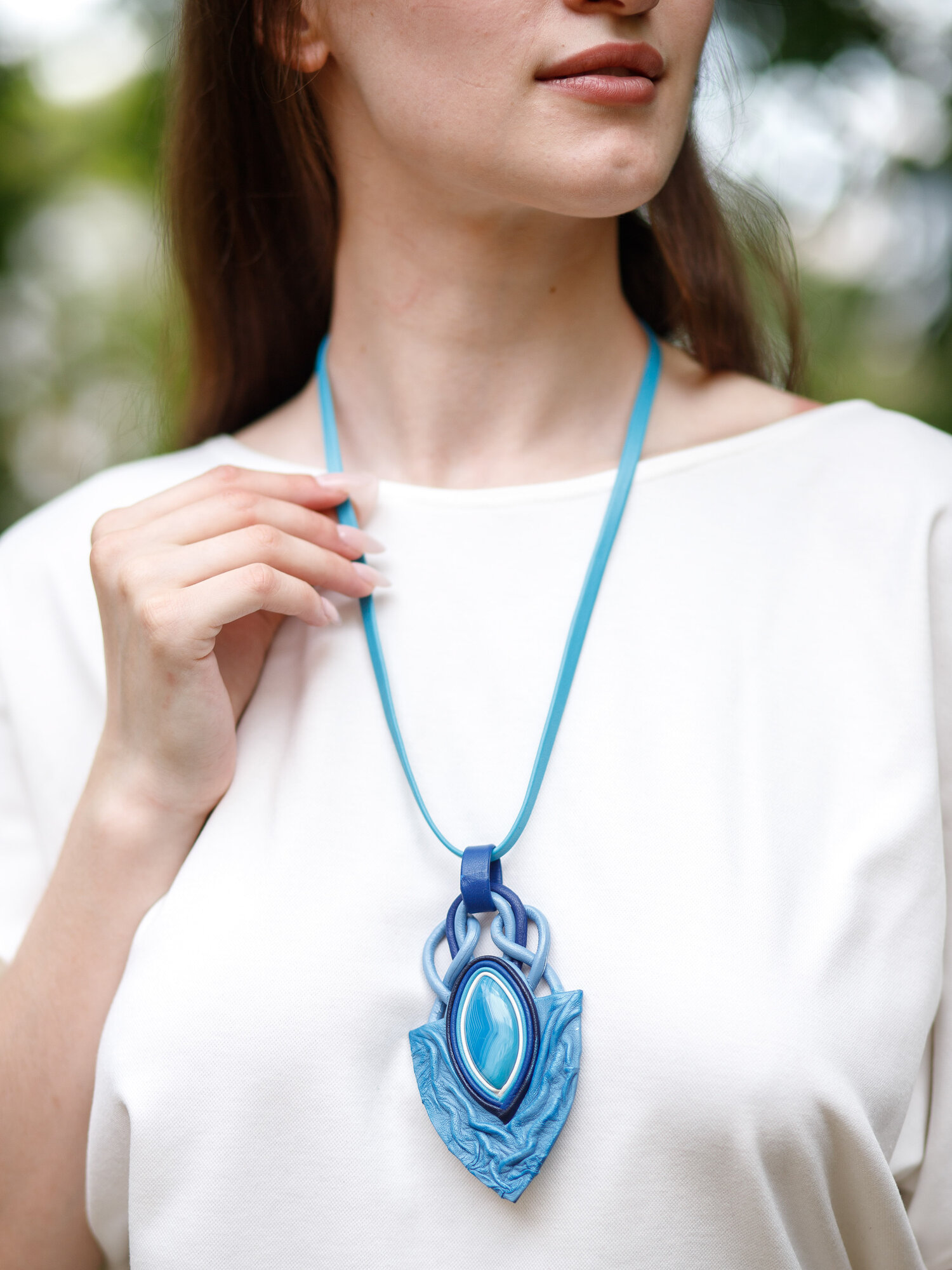 Подвеска ОКузнецова, агат