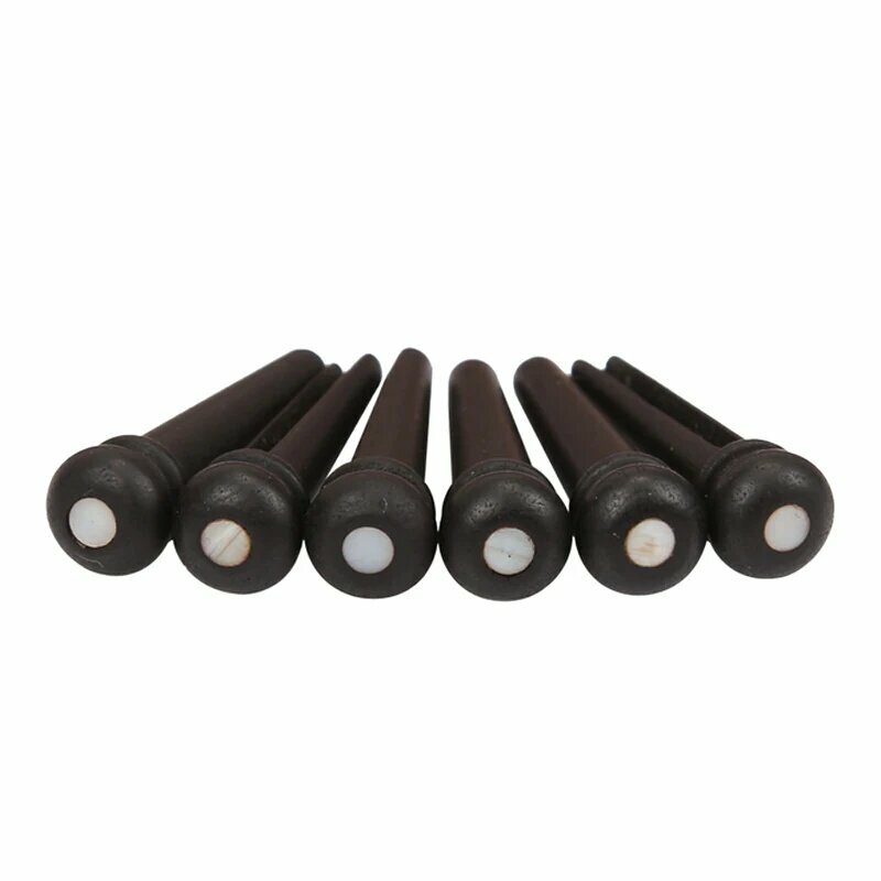 Штифты для акустической гитары IFUNPLAY 0170JTXD-WM, черное дерево, Цвет: A x120pcs