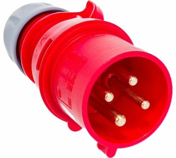 Кабельная вилка PCE 32А 380V 3P+E IP44 024-6