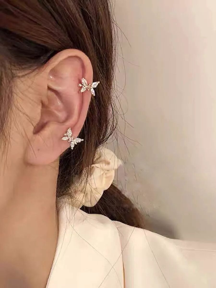 Серьги каффы, одиночные