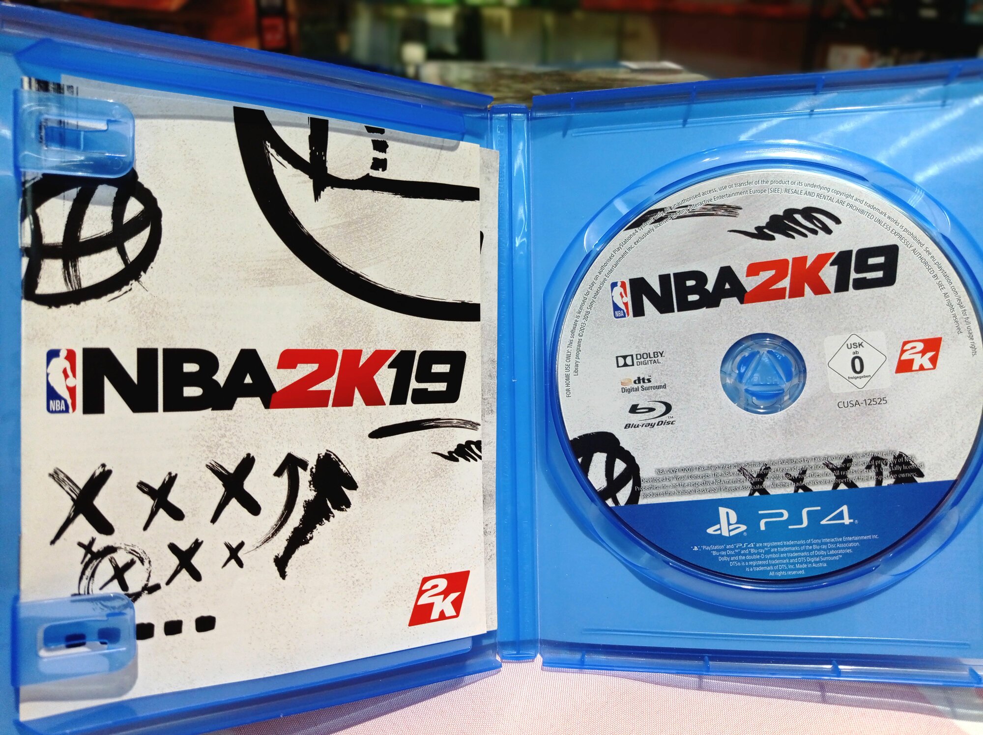 Уценка. Игра на диске для PlayStation 4 "NBA 2K19 " [CUSA 12525, английская версия] — фото 1