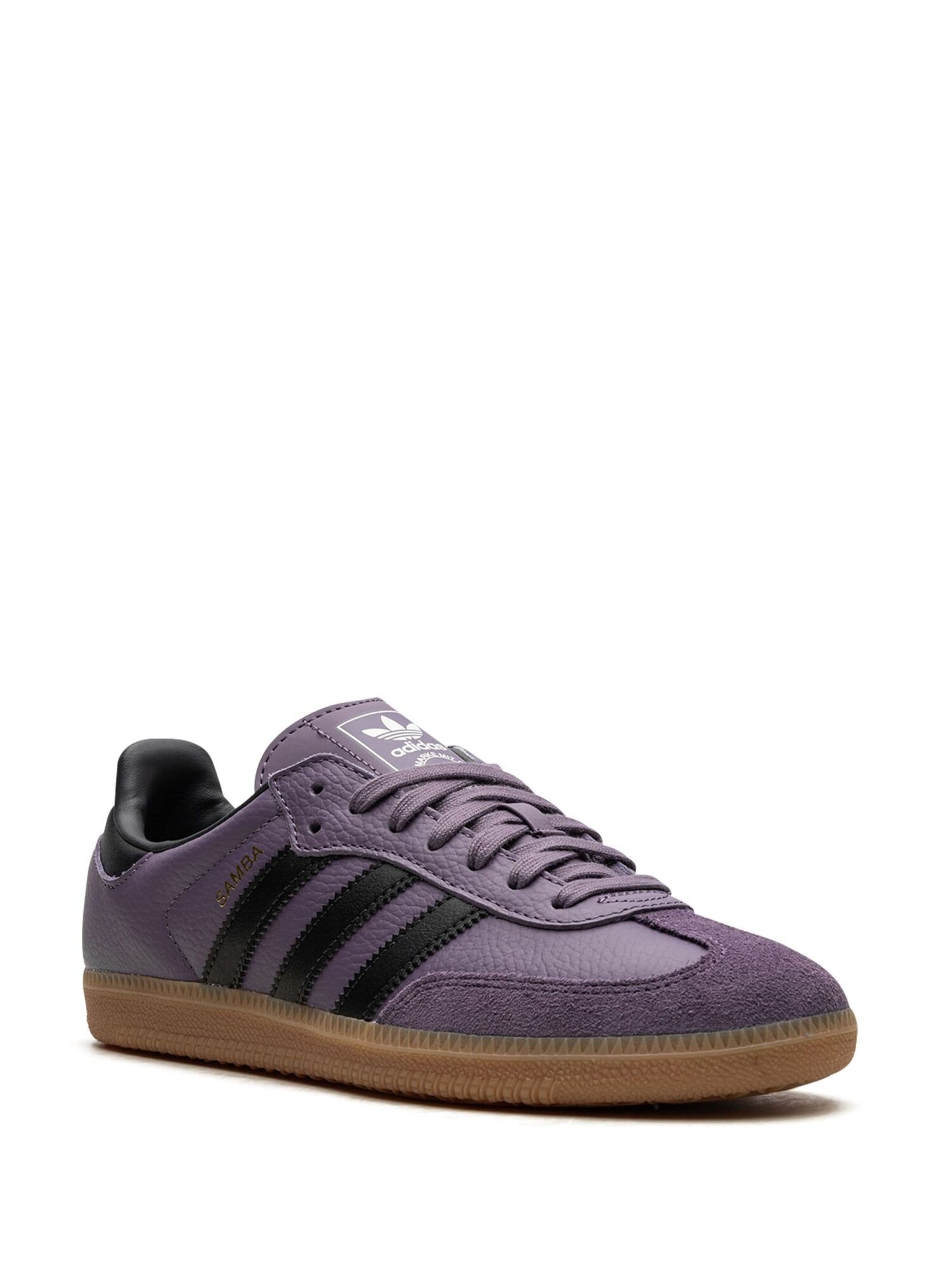 Кроссовки adidas Samba OG, размер 4.5 US, фиолетовый — фото 1