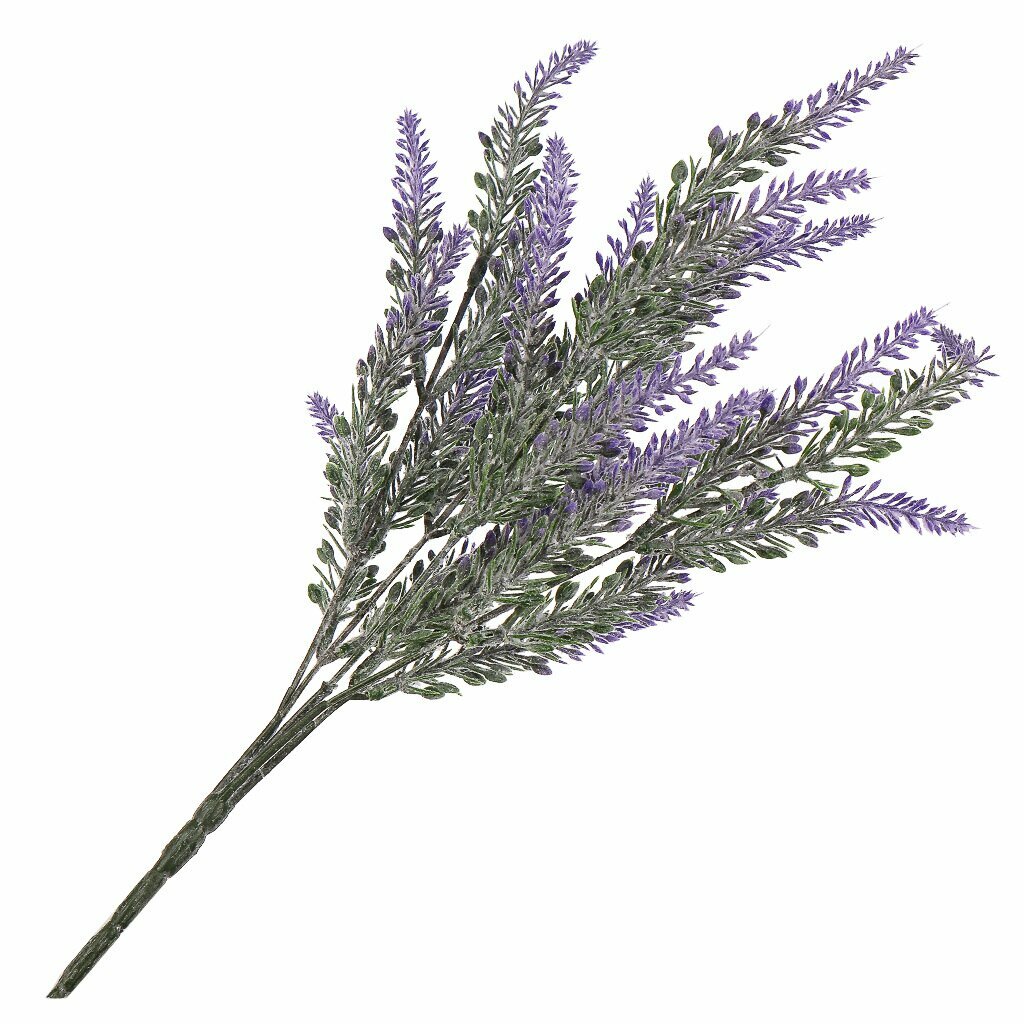 Искусственная лаванда 38 см, сиреневая, стиль прованс