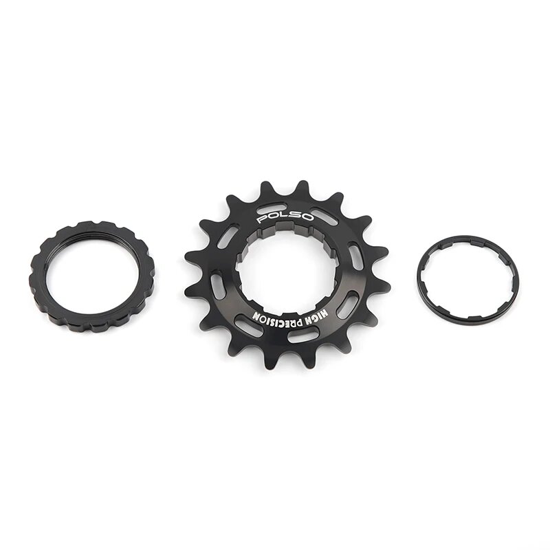 POLSO BH017 гоночная ступица BMX 36H черная/красная/золотая/матовая Черный, AL7075 16T cog