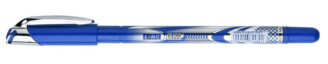 Ручка шариковая LINC GLISS в дисплее 0,7 мм синяя
