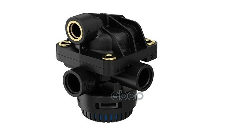 Клапан ускорительный. на стояночную систему , Вход 1 и 2 : М22х1,5 , Вход 4 : М 16х1,5 , с глушителем (Кран ручника) ProVia ар.