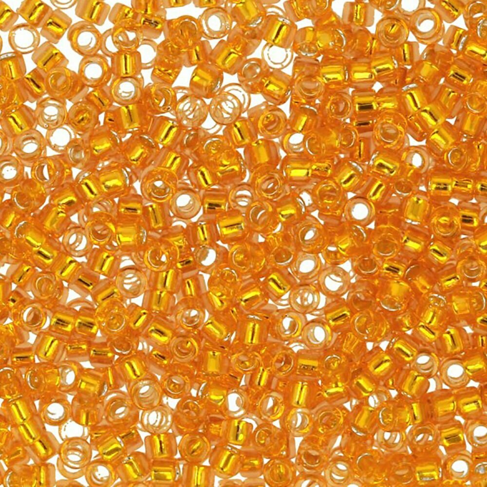 Бисер Япония "TOHO" 11/0 TREASURE №2 1.6 мм 5 х 5 г №0030 оранжевый