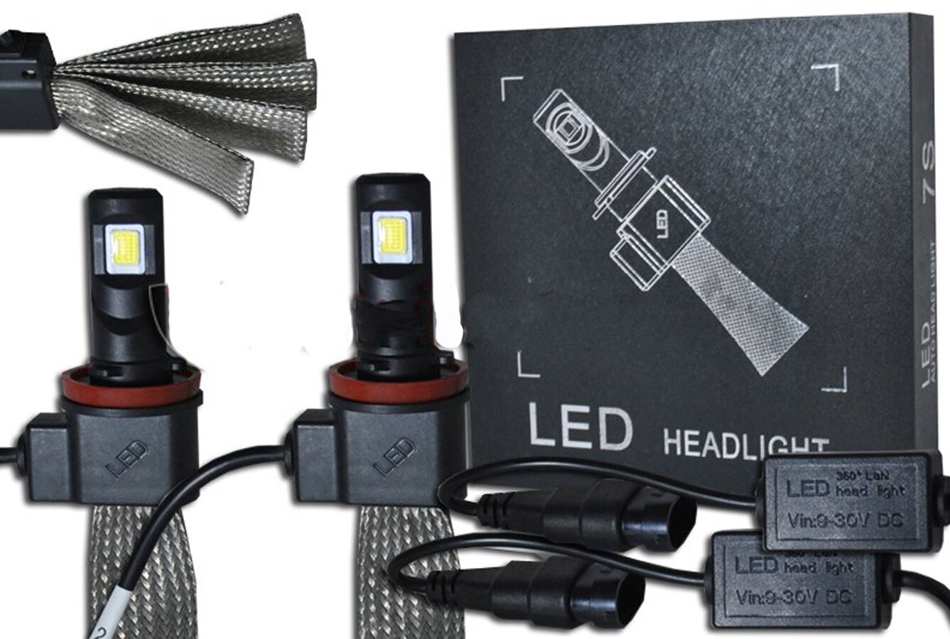 Лампа головного света LED HEADLIGHT H8 6000К\3200LM\30W CREE 5G FLEX 9-30V DC
