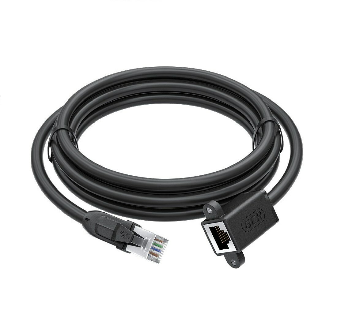 Удлинитель Patch-cord FTP кат.6, 2м Greenconnect медь 24AWG, T568B, крепление под винт (GCR-53717)