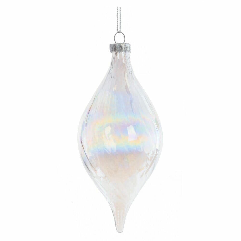 Елочная игрушка Капля, 6х6х15 см KSM-809710