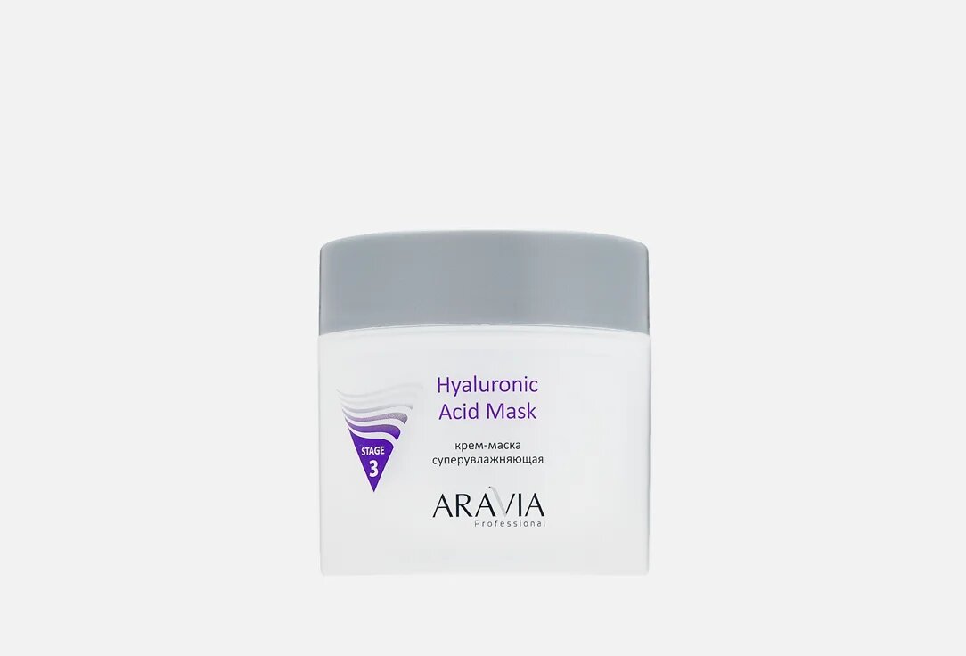 Крем-маска суперувлажняющая ARAVIA Professional Hyaluronic Acid Mask , 300 мл