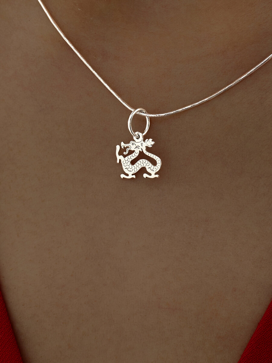 Подвеска, серебро, 925 проба, родирование