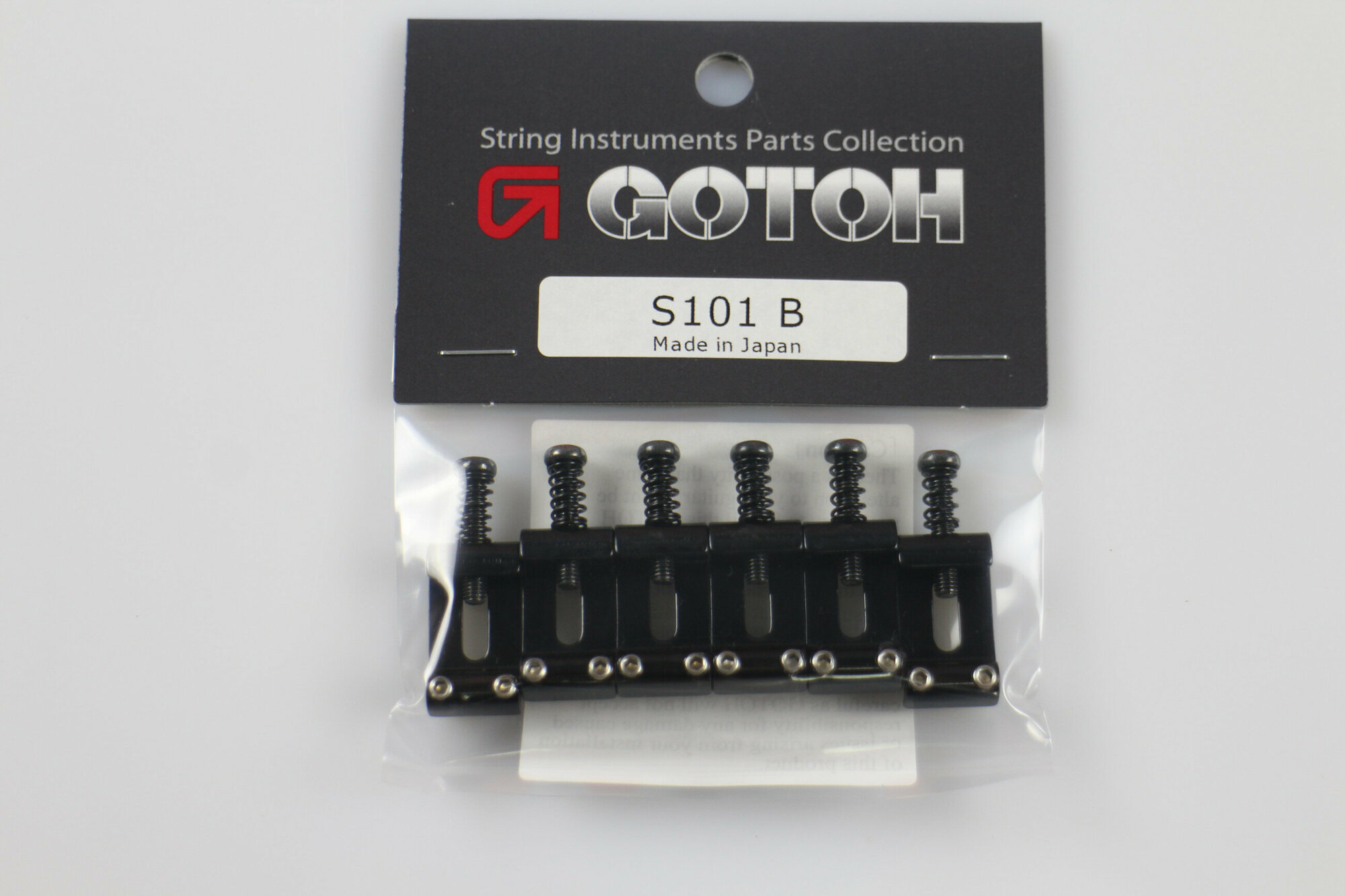GOTOH S101 набор седел 6 шт, черные