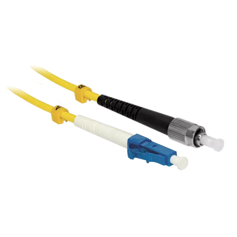 Патч-корд оптический (optic patch cord) LC/UPC-FC/UPC одномодовый (singlemode, sm) 3 метра
