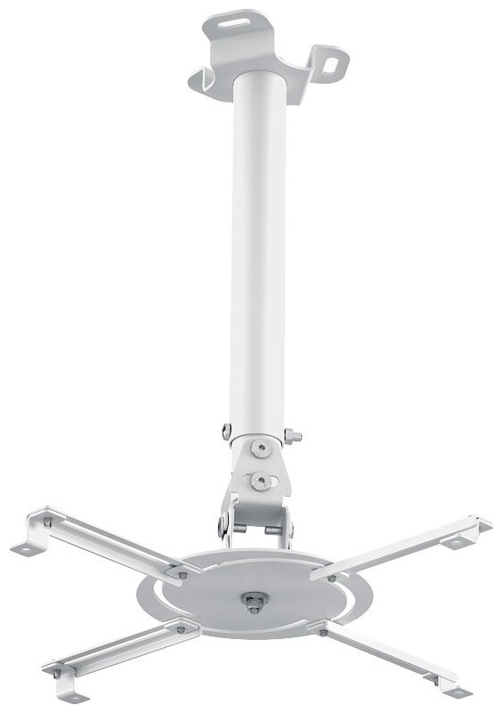 Кронштейн для проектора Holder PR-104-W белый макс.20кг потолочный поворот и наклон