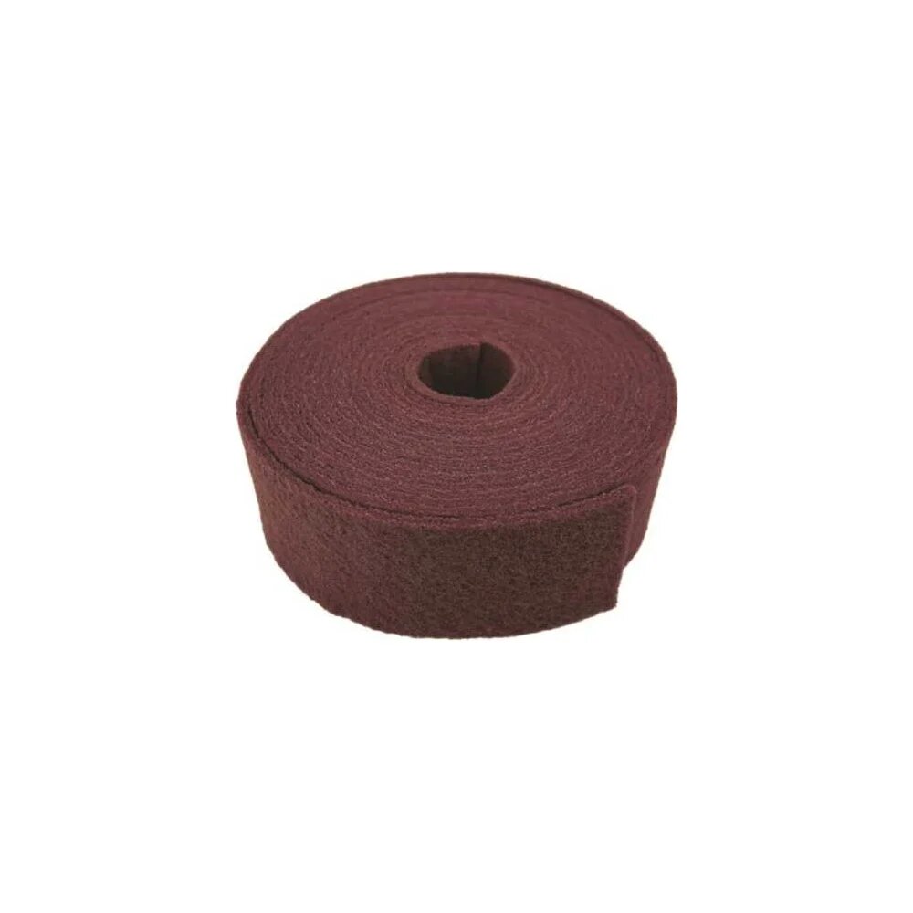 Hanko Материал шлифовальный бордовый на нетканой основе Flex в рулоне 115 мм x 10 м very fine Flex.115x10. veryfine