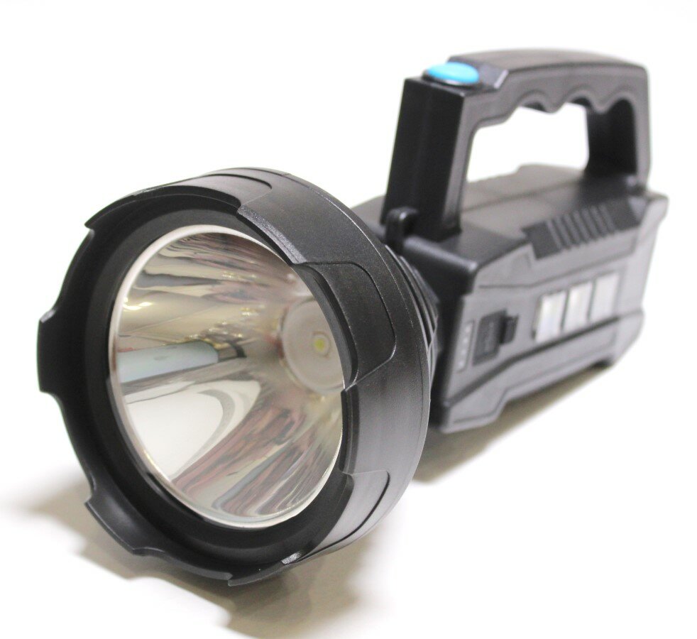 Фонарь-прожектор аккумуляторный старт LHE 515-B1, 5 Вт, Li-Ion 0.8 А·ч, солнечная батарея