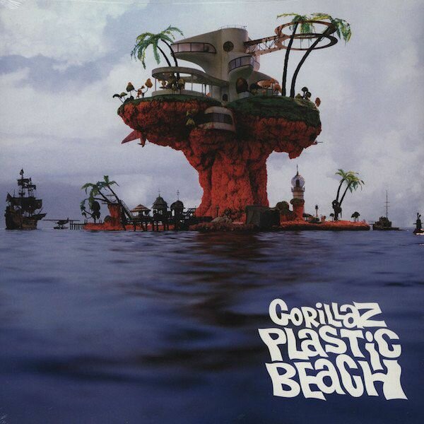 GORILLAZ - Plastic Beach (2LP, Переиздание, 180 Грамм Черный Винил) Виниловая Пластинка