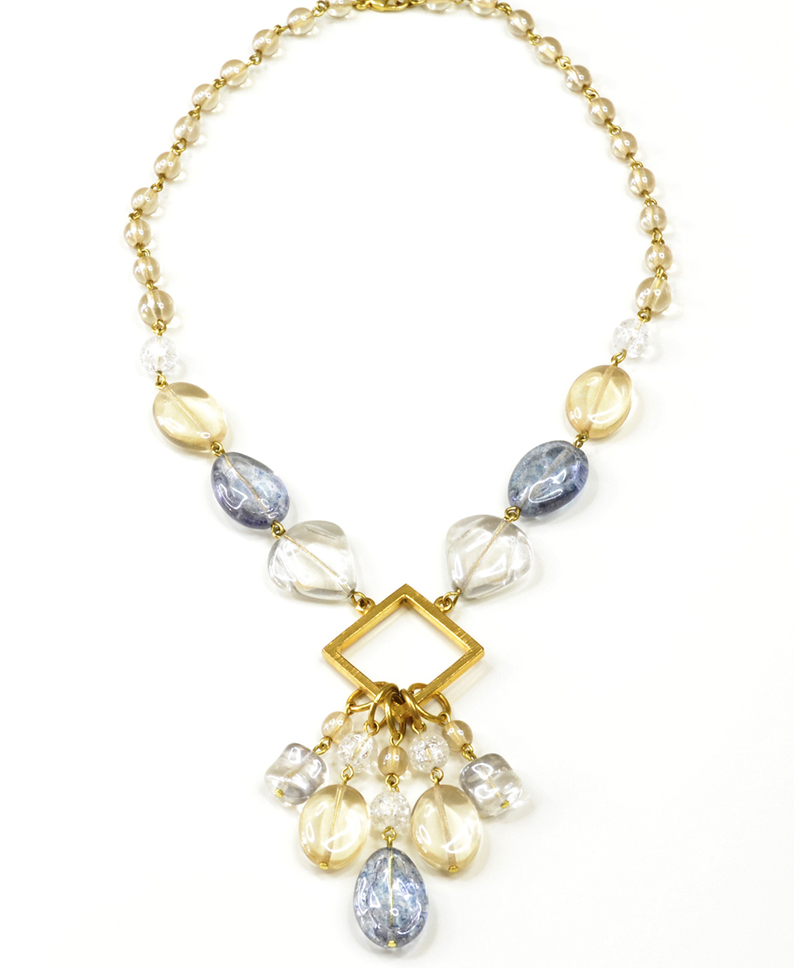 Бусы, хрусталь