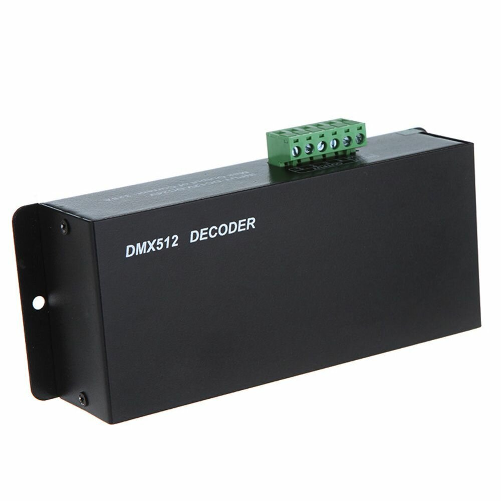 DC 12V-24V 3-канальный DMX-декодер LED-контроллер для светодиодной ленты RGB