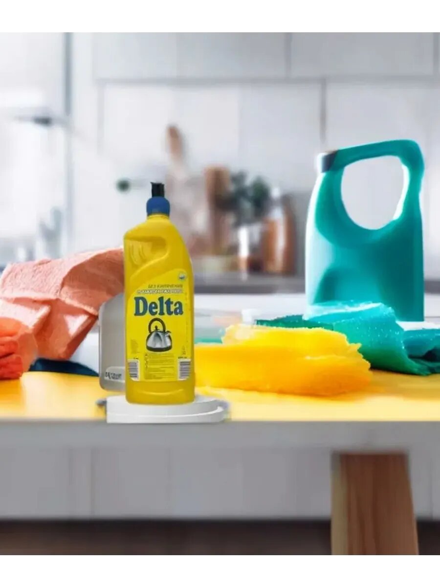 DELTA от накипи и ржавчины неорганическая кислота,1000мл.