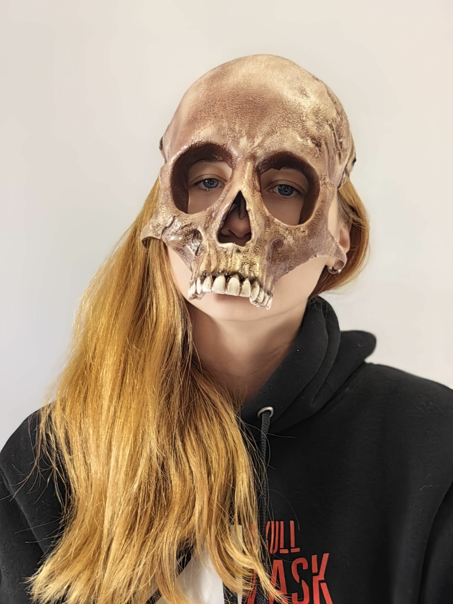 Реалистичная маска череп "Маска череп человека"