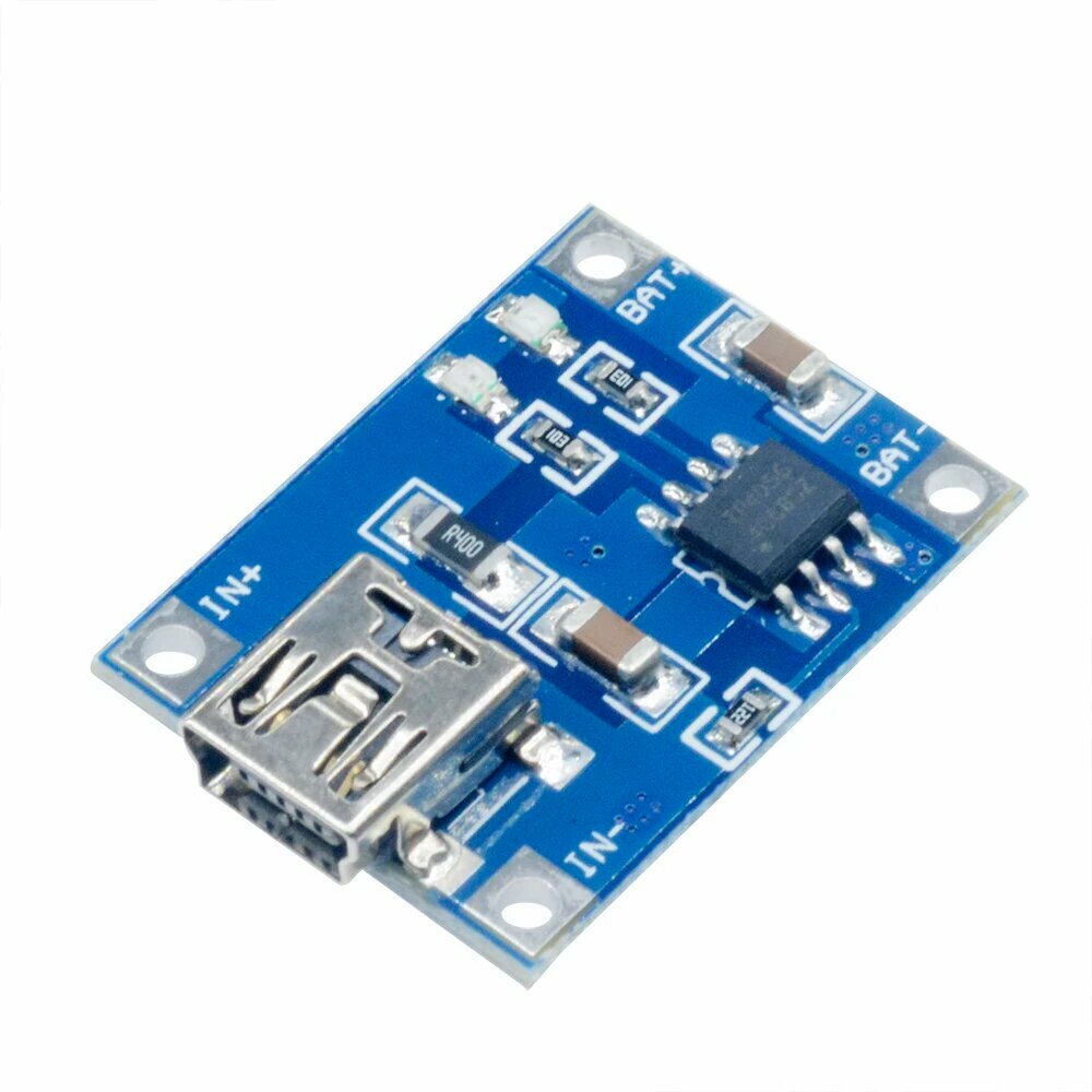 Зарядное устройство для аккумулятора 18650, Mini USB