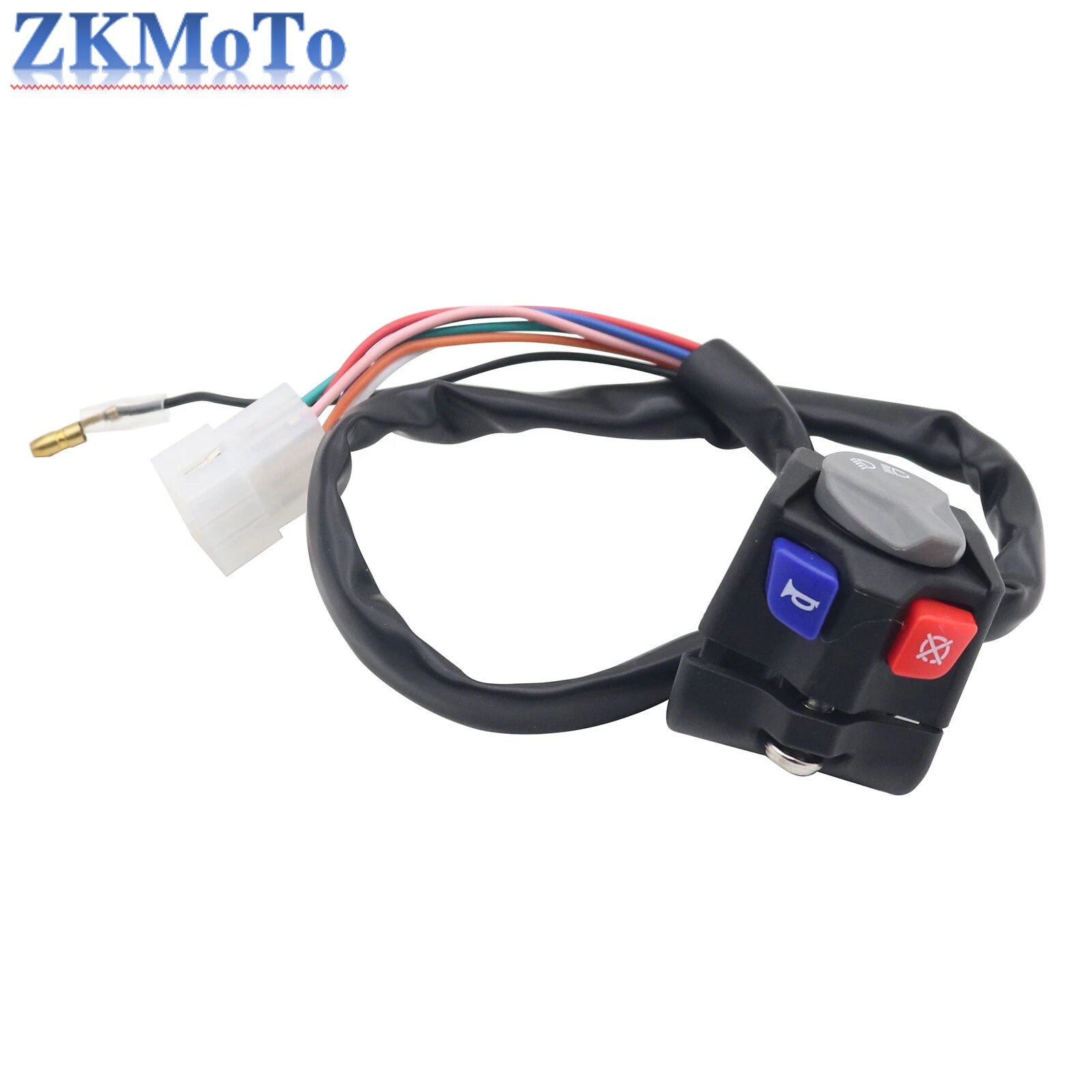 Выключатель звукового сигнала фар мотоцикла для KTM EXC XCW EXCF TPI 125 150 200 250 350 Left Switch